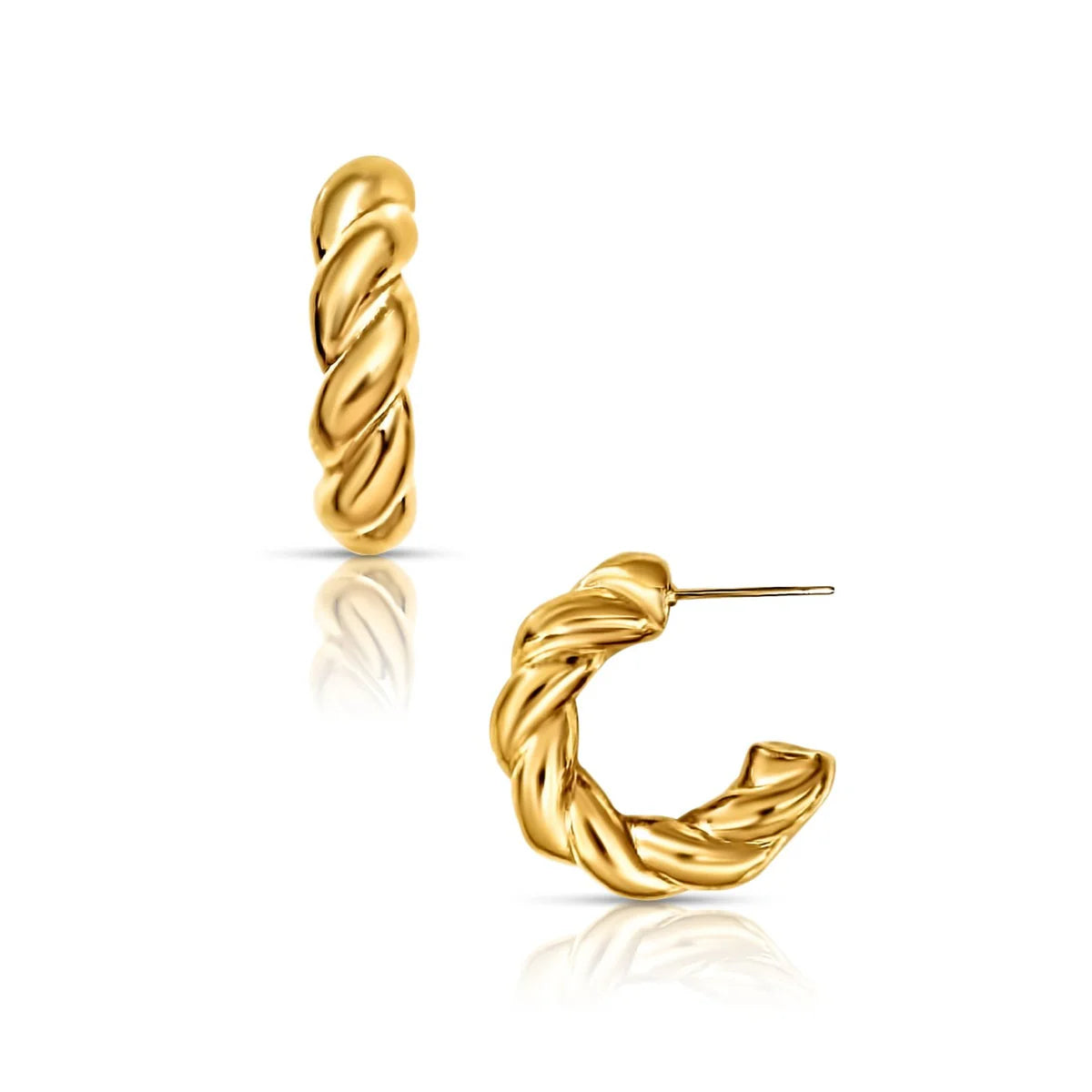 Saige Mini Hoop Earring – SWAY Fairhope